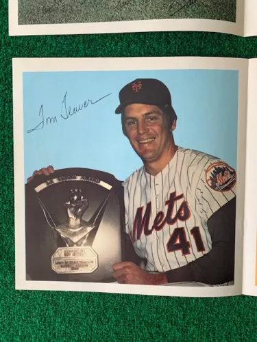 1975 DAIRYLEA NEW YORK METS PHOTO SET+ENVELOPE TOM SEAVER+BERRA+TORRE ...