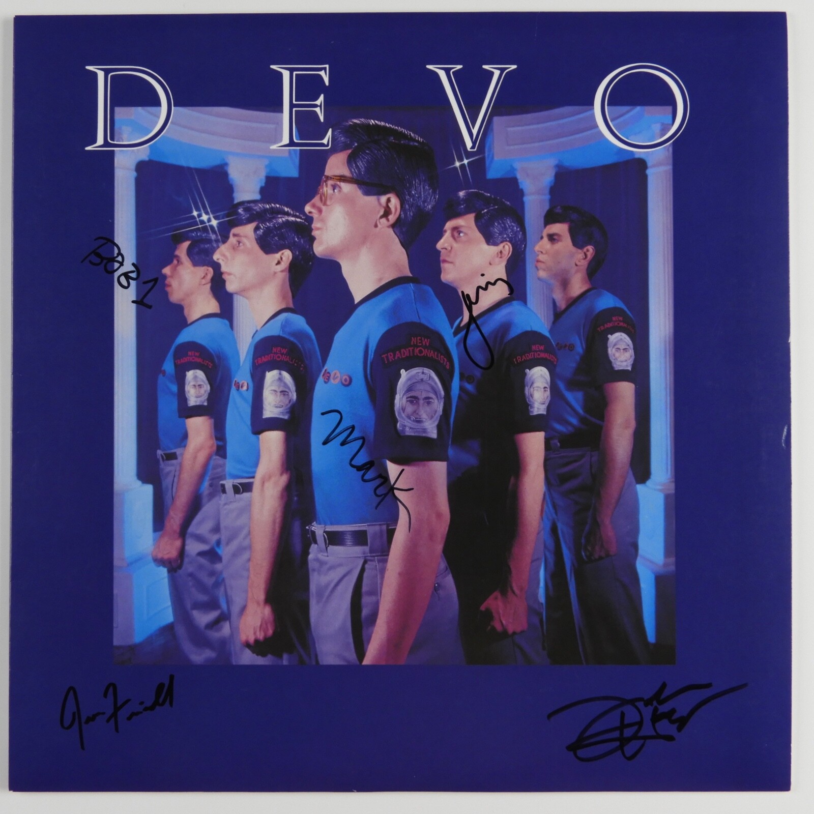 Devo JSA Signed Autograph Record Album Vinyl New Traditionalists ...