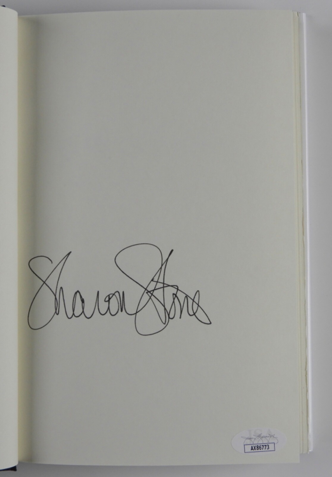 Sharon Stone JSA Autograph Signed Book The Beauty Of Living Twice ...