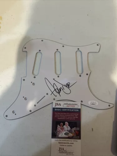 ADAM DURITZ COUNTING CROWS SIGNED AUTOGRAPH STRAT GUITAR PICKGUARD JSA ...