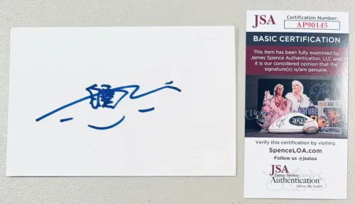 Bai Ling Signed Autographed 4x6 Card JSA Cert The Crow Star Wars ...