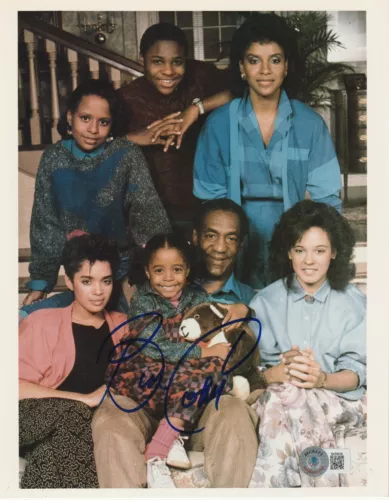 BILL COSBY Signed 8x10 The Cosby Show PHOTO Beckett Authenticated BAS ...