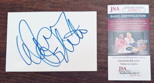 Danny Devito Signed Autographed 4x6 Card JSA Batman Twins Taxi ...