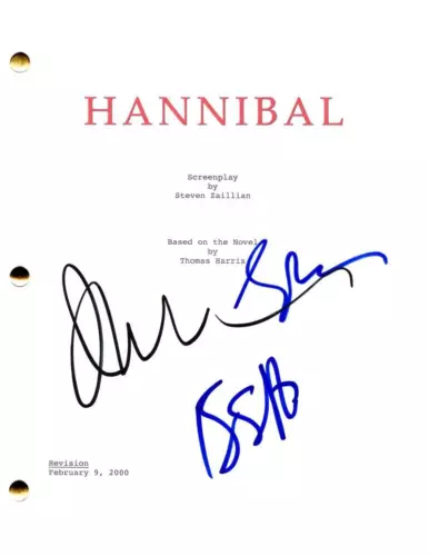 Gary Oldman Ray Liotta & Julianne Moore Cast Signed Autograph Hannibal ...