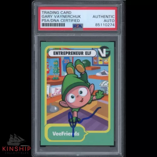 Gary Vaynerchuk signed VeeFriends Trading Card PSA DNA Auto Gary V C2495 | Autographia