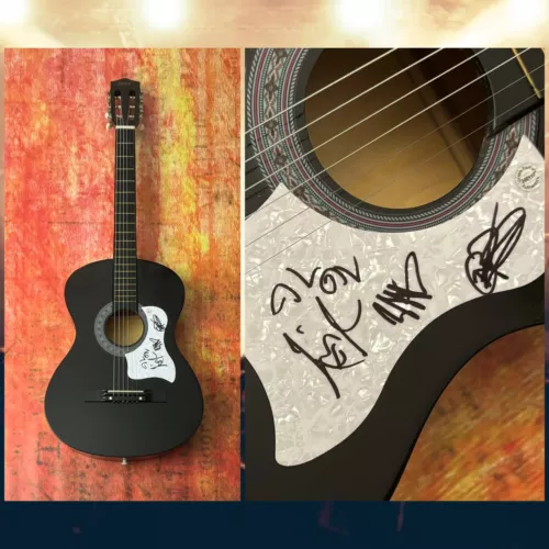 GFA Ed Robertson x4 Band * BARENAKED LADIES * Signed Acoustic Guitar ...