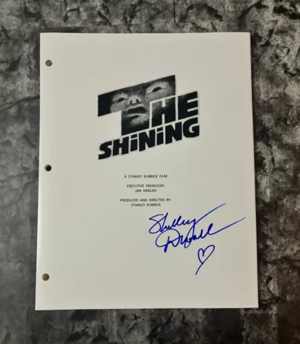 GFA The Shining '80 Movie * SHELLEY DUVALL * Signed Movie Script PROOF ...