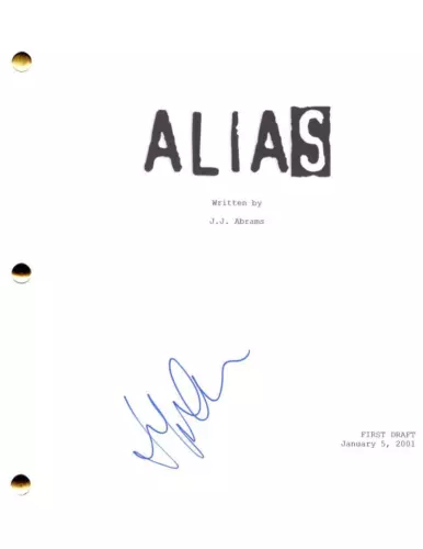 Jennifer Garner Signed Autograph Alias Pilot Script Screenplay - Sydney ...