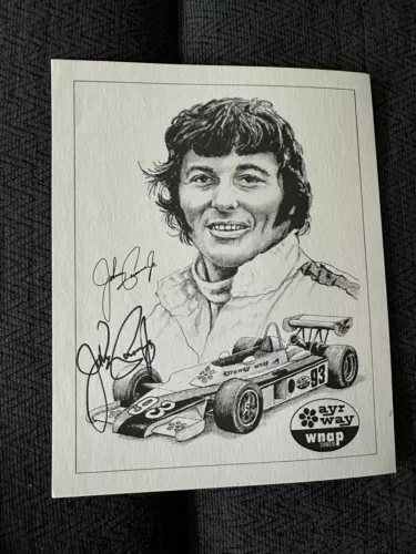 Johnny Parsons Jr Signed Indianapolis 500 Indy Car 8 X 10 Picture ...