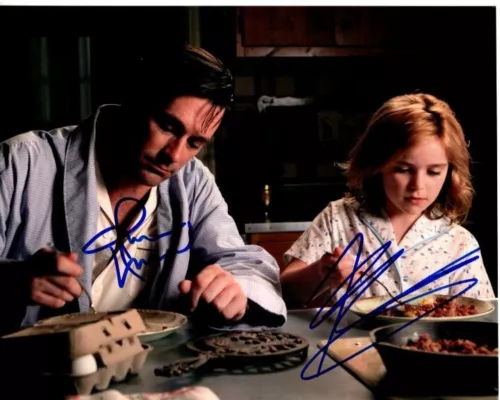 JON HAMM and KIERNAN SHIPKA signed autographed 8x10 MAD MEN photo ...