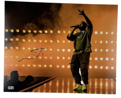 Kanye West Signed Autograph 16x20 Photo Poster Ye Rapper Hip Hop ...