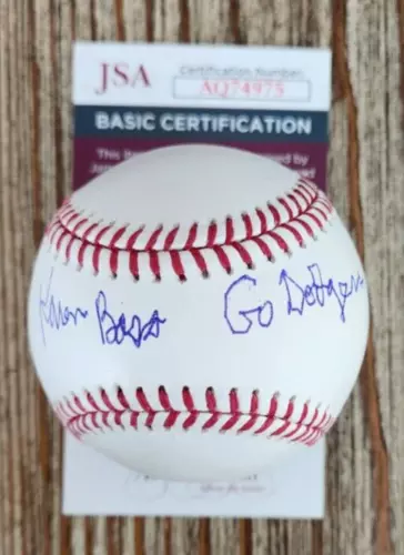 Karen Bass Signed Official MLB Baseball w JSA COA "Go Dodgers!" LA Mayor Los | Autographia
