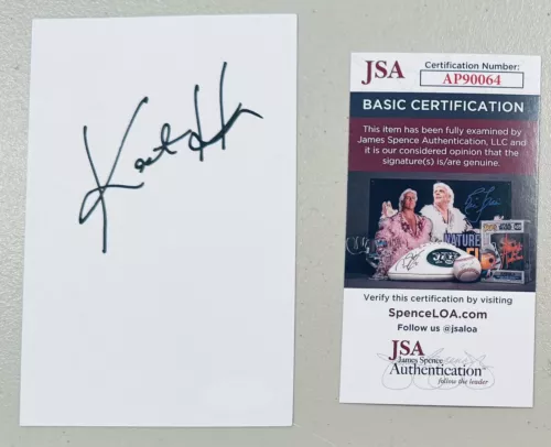 Kate Hudson Signed Autographed 4x6 Card JSA Cert Almost Famous ...