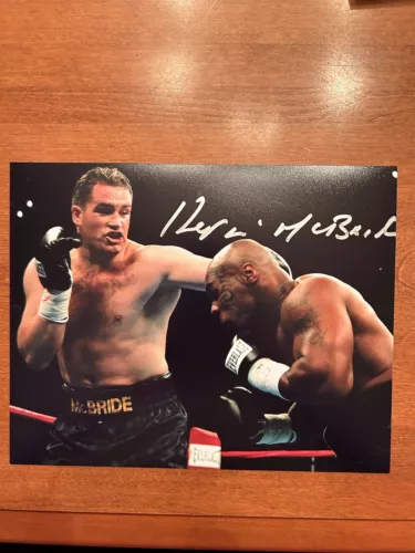 KEVIN MCBRIDE SIGNED AUTOGRAPH 8X10 PHOTO PICTURE COA MIKE TYSON ...