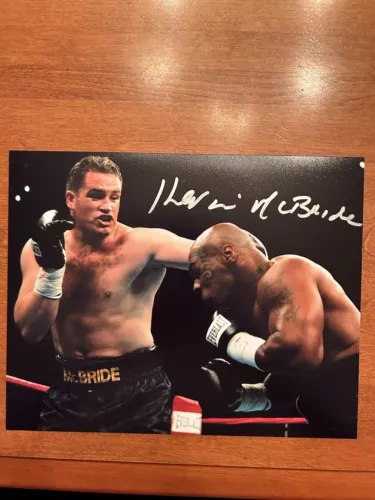 KEVIN MCBRIDE SIGNED AUTOGRAPH 8X10 PHOTO PICTURE COA MIKE TYSON ...