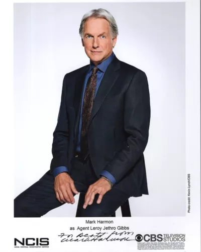 MARK HARMON HAND SIGNED 8x10 COLOR PHOTO+COA NCIS TO SCOTT | Autographia