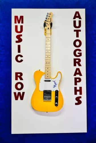 MERLE HAGGARD Signed Autograph Fender Squire Telecaster Electric Guitar ...