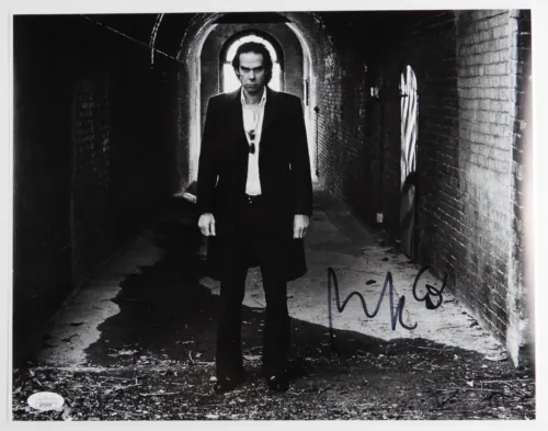 Nick Cave JSA Autograph Signed 11 x 14 photo | Autographia