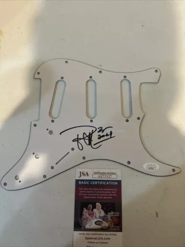 PITBULL MR 305 WORLDWIDE SIGNED AUTOGRAPH STRAT GUITAR PICKGUARD JSA ...