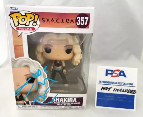 Shakira Signed Funko Pop PSA/DNA 1 COA | Autographia