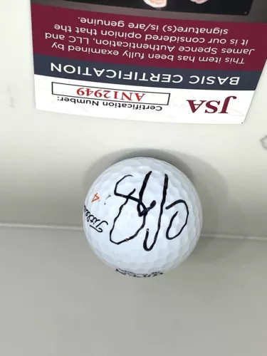 Shane Lowry Hand Signed 148 The Open Major PGA Golf Ball JSA CERT COA ...