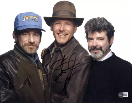 Steven Spielberg Signed Autograph 11X14 Photo Indiana Jones Ford ...