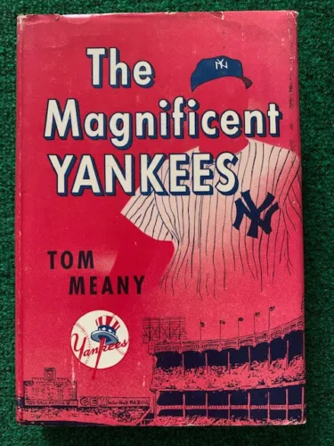 THE MAGNIFICENT YANKEES HARDCOVER BOOK FROM 1952 RARE MICKEY MANTLE ...