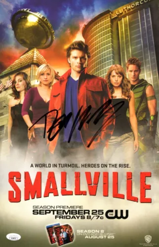 Tom Welling Signed Autographed 11X17 Poster Smallville Clark Kent Comic ...