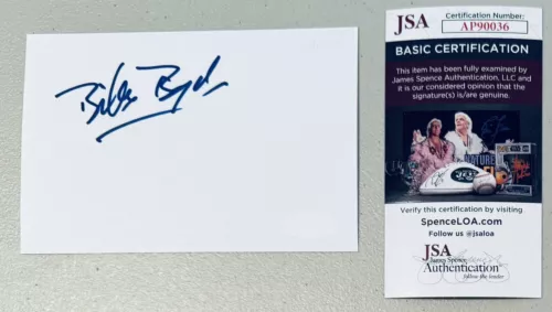 Billy Boyd Signed Autographed 4x6 Card JSA Cert Lord Of The Rings ...