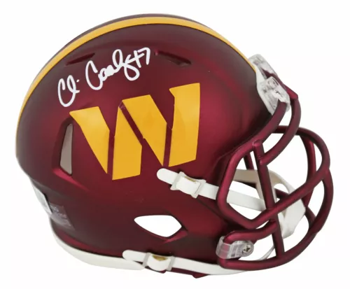 Commanders Chris Cooley Authentic Signed Speed Mini Helmet BAS ...