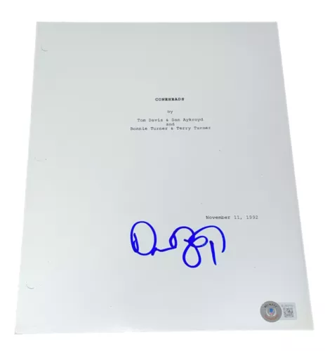Dan Aykroyd Signed Autograph Coneheads Full Movie Script Screenplay ...
