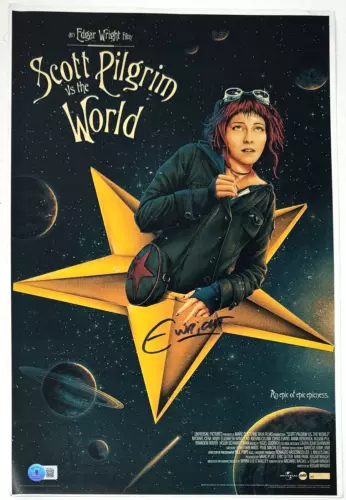 Edgar Wright Signed Autograph Scott Pilgrim vs. the World 12x18 Movie ...