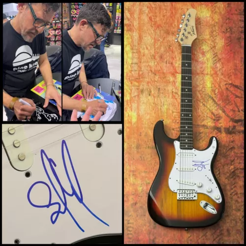 GFA Dave Matthews Band * STEFAN LESSARD * Signed Electric Guitar PROOF ...