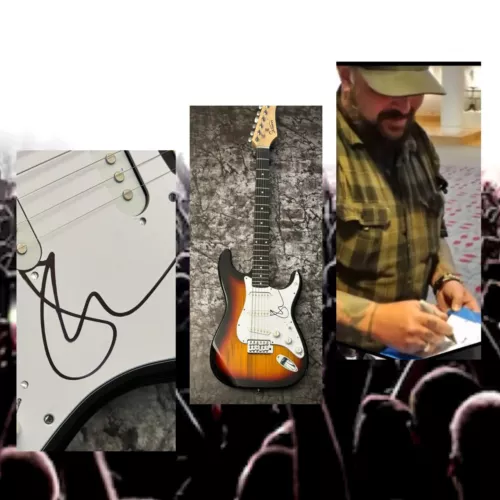 GFA Seether Band Rock star * SHAUN MORGAN * Signed Electric Guitar COA ...