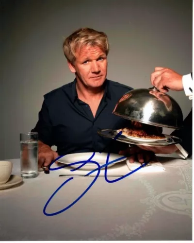 GORDON RAMSAY signed autographed 8x10 HELL'S KITCHEN photo | Autographia
