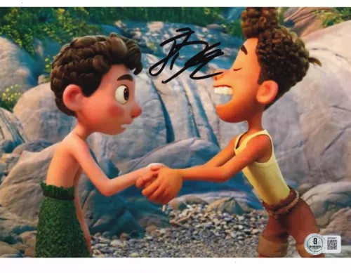 JACK DYLAN GRAZER signed (LUCA) Movie Alberto 8X10 photo BECKETT BAS ...