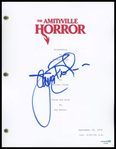 James Brolin "The Amityville Horror" AUTOGRAPH Signed Script Screenplay ...