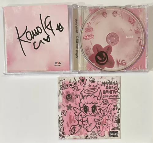 Karol G SIGNED CD MAÑANA SERÁ BONITO Bichota Season AUTOGRAPH PSA DNA ...