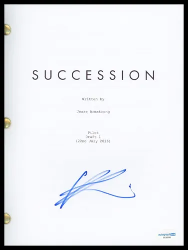 Kieran Culkin "Succession" AUTOGRAPH Signed Complete Pilot Episode ...