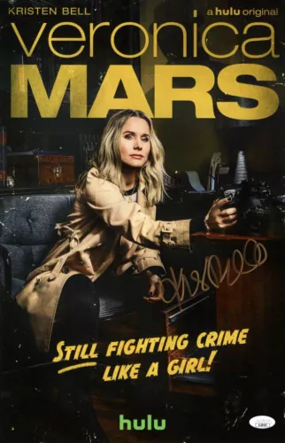 Kristen Bell Signed Autographed 11X17 Poster Veronica Mars Hulu JSA ...