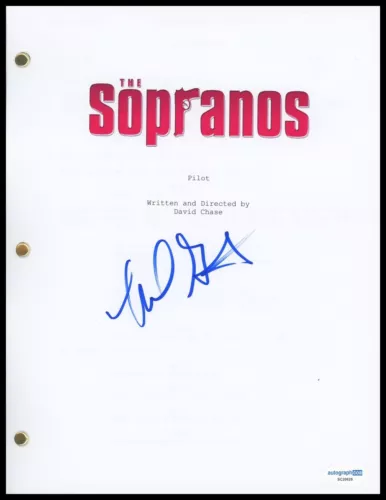 Michael Gaston "The Sopranos" AUTOGRAPH Signed Full Pilot Episode ...