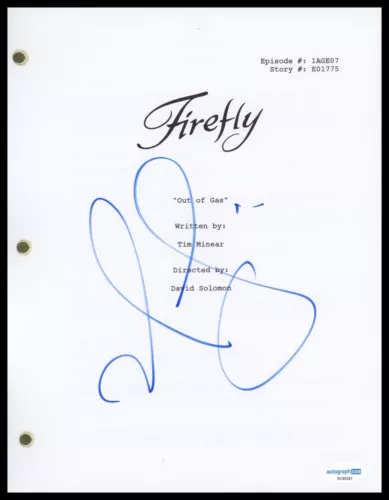 Nathan Fillion "Firefly" AUTOGRAPH Signed Full 'Out of Gas' Episode ...