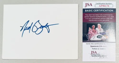 Ned Beatty Signed Autographed 4.5 x 6 Card JSA Cert Superman ...