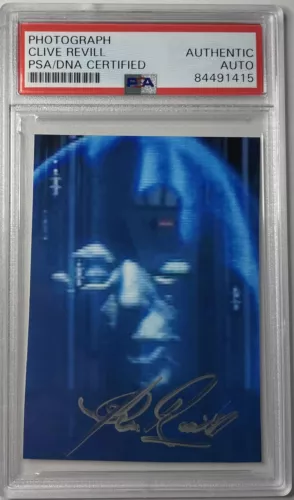 STAR WARS EMPEROR PALPATINE CLIVE REVILL SIGNED PHOTOGRAPH PSA DNA ...