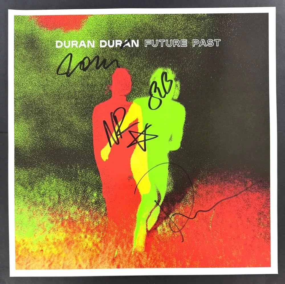 Duran Duran Full Band x4 Signed Autograph 12x12 Album Photo Insert ...