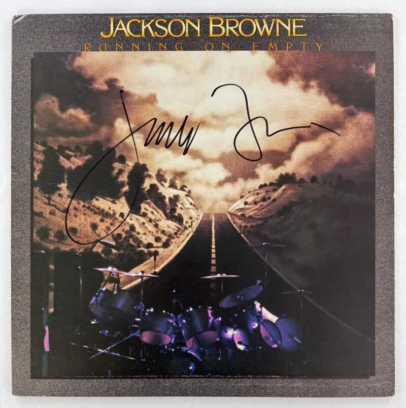 Jackson Browne Signed Autograph Album Vinyl Record - Running on Empty JSA COA | Autographia