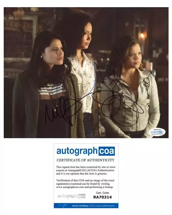 "Charmed" Cast AUTOGRAPHS Signed 8x10 Photo X3 B ACOA Collectible ...