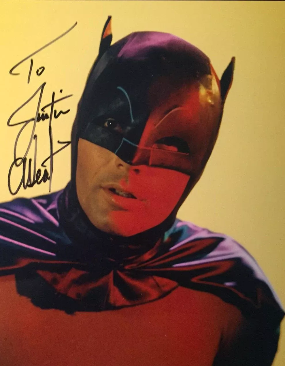 Adam West signed autographed 8x10 photo Batman | Autographia