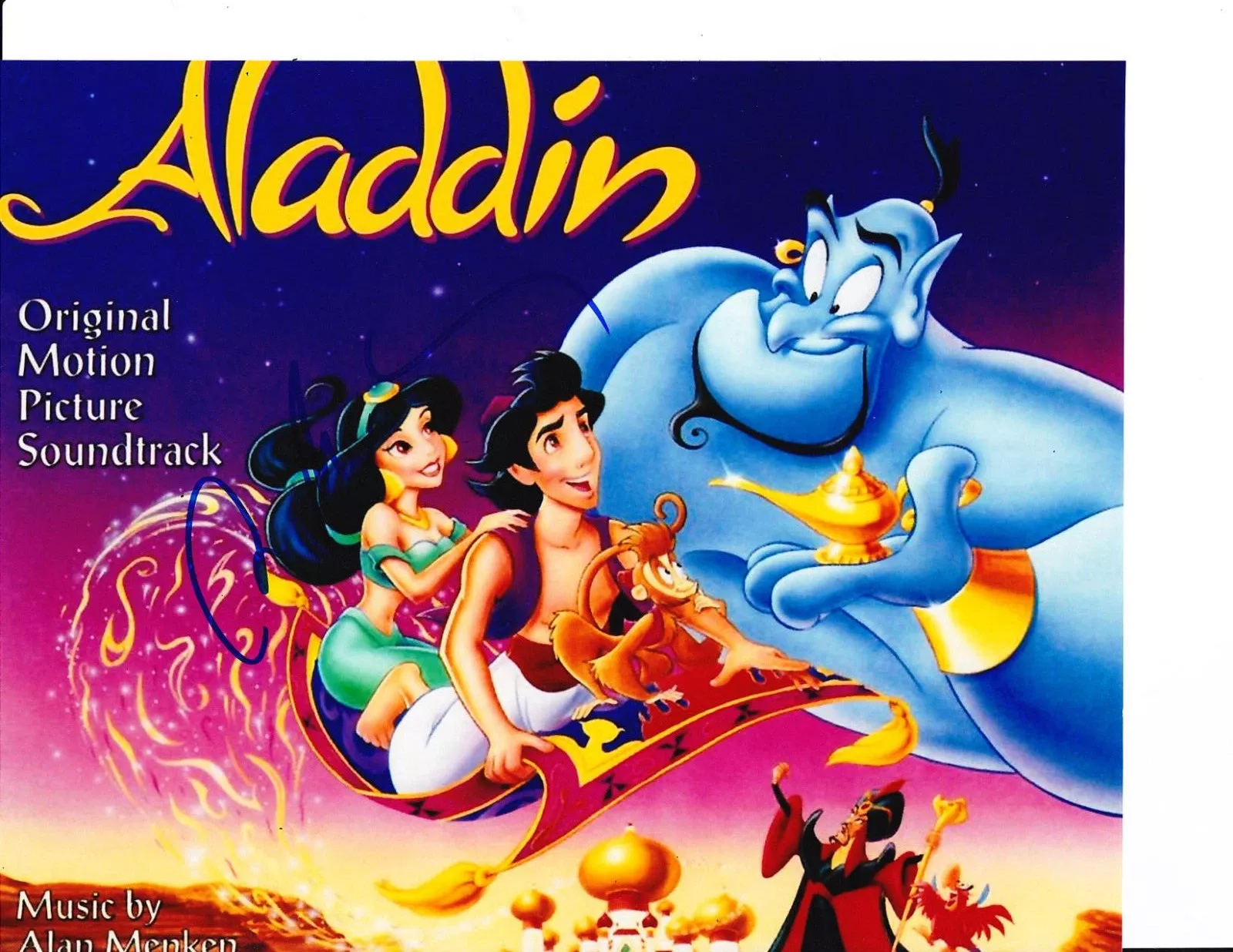 ALAN MENKEN COMPOSER SIGNED ALADDIN 8X10 Collectible Memorabilia ...