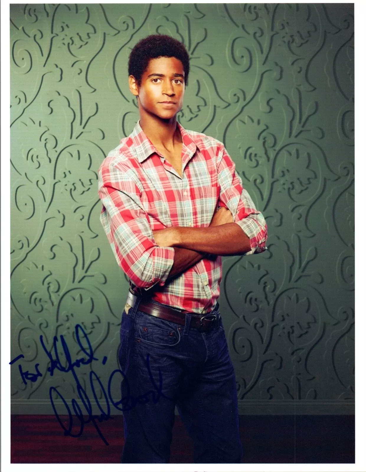 Alfred Enoch Signed Autographed 8x10 Photo Alfie Harry Potter COA VD ...